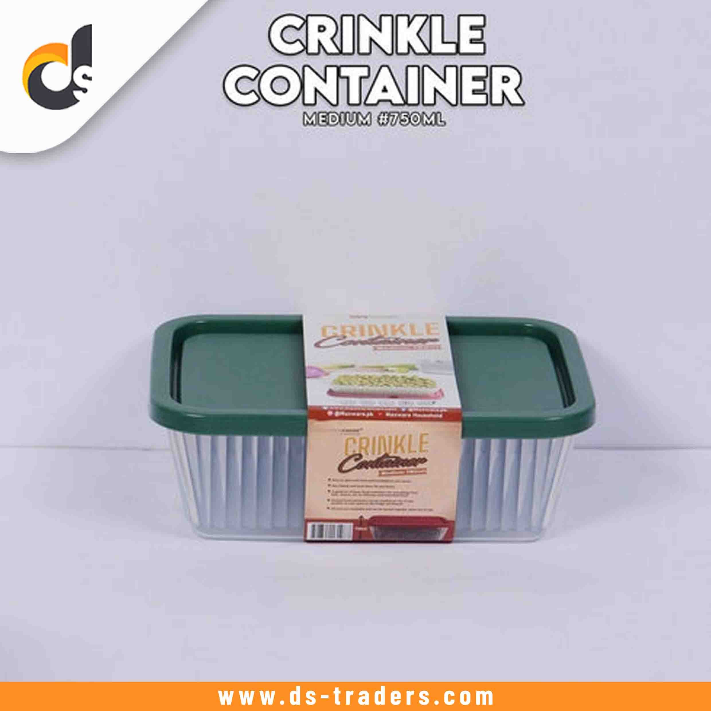 Multipurpose Crinkle Food Container 750ml – Duvera