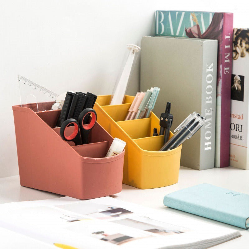 Four-Compartment Multi-Purpose Desk Organizer – Duvera
