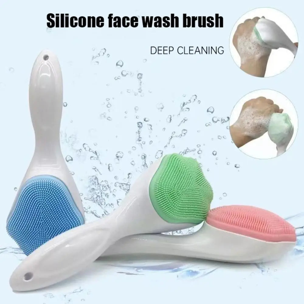 Silicone Face Scrubber Facial Brush – Duvera