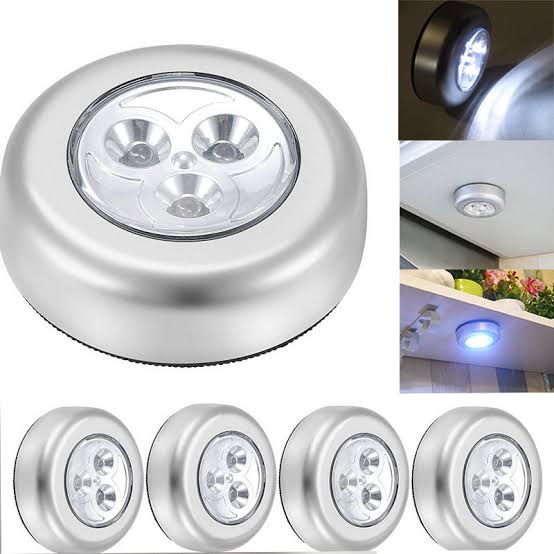 LED Push Button Tap Light – Duvera