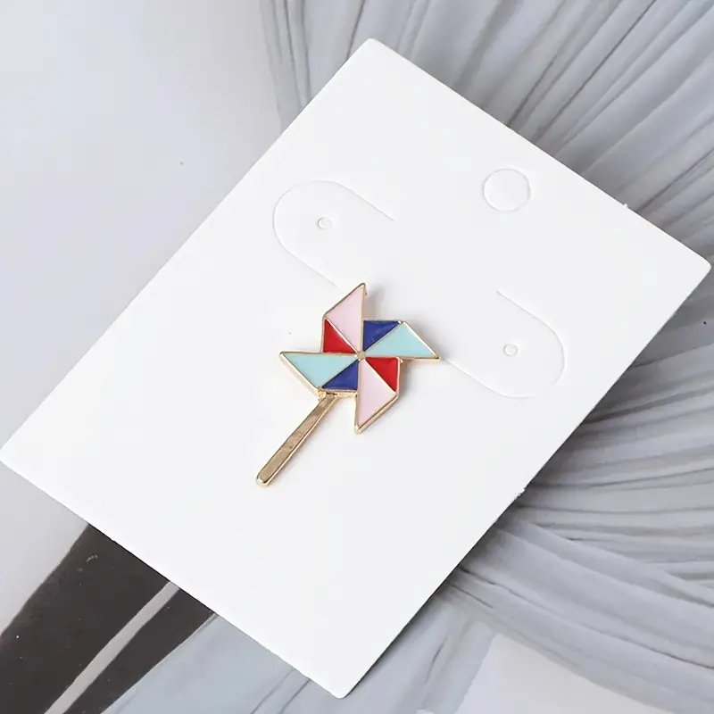 Windmill Metal Pin Brooch – Duvera