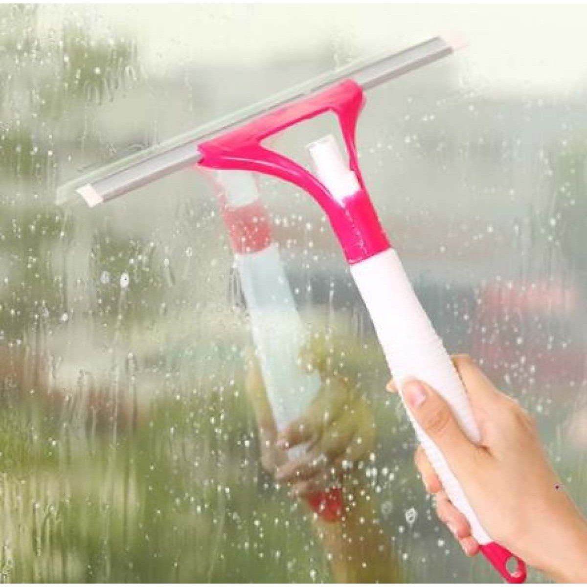 Multifunctional Glass Cleaner, 2 in 1 Spray Wiper – Duvera